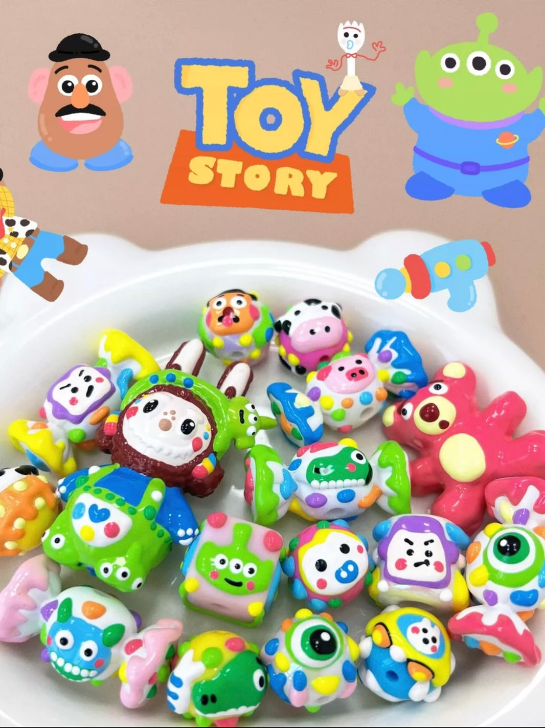 Hand-Painted Beads – NINI_LOVELY ACC.