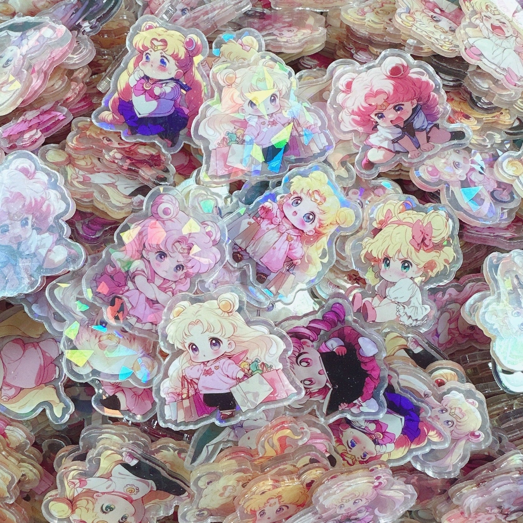 Random Mixed Cute Cartoon Acrylic Sheets（All series） – NINI_LOVELY ACC.