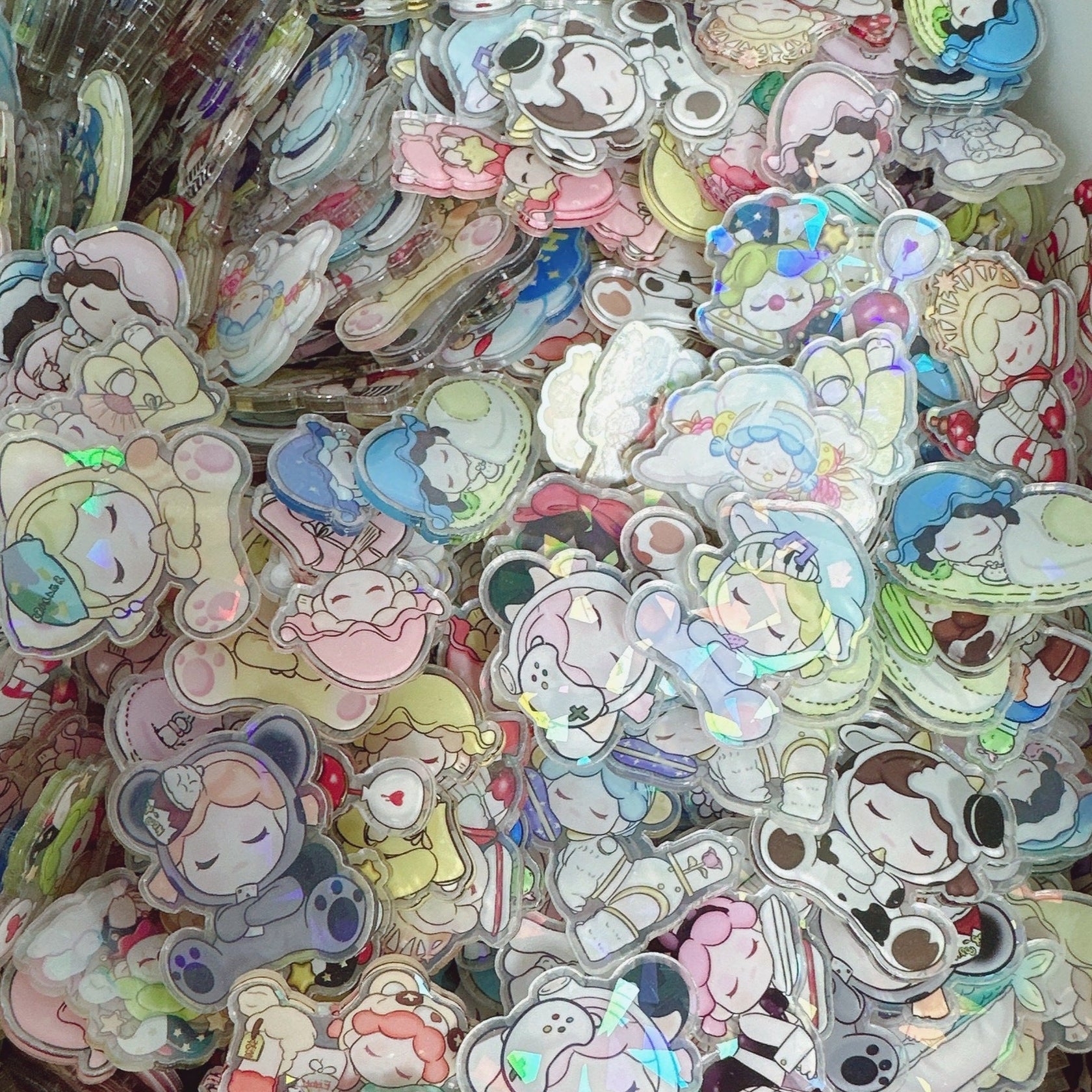 Random Mixed Cute Cartoon Acrylic Sheets（All series） – NINI_LOVELY ACC.